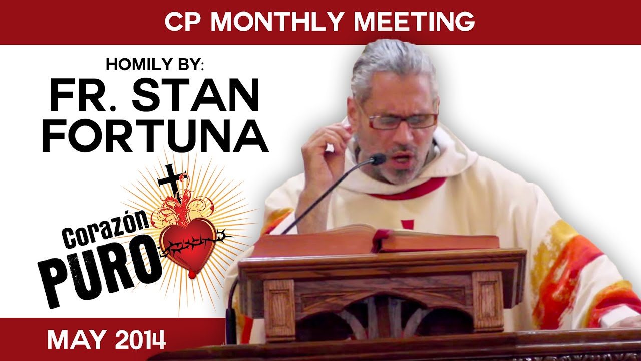 Mass Readings & Homily by Fr. Stan Fortuna, CFR at a Corazon Puro ...
