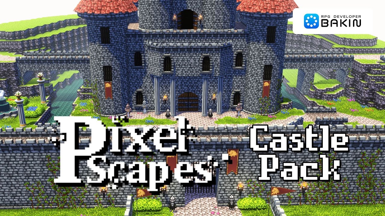 DLC: PixelScapes Castle Pack [RPG Developer Bakin] - YouTube