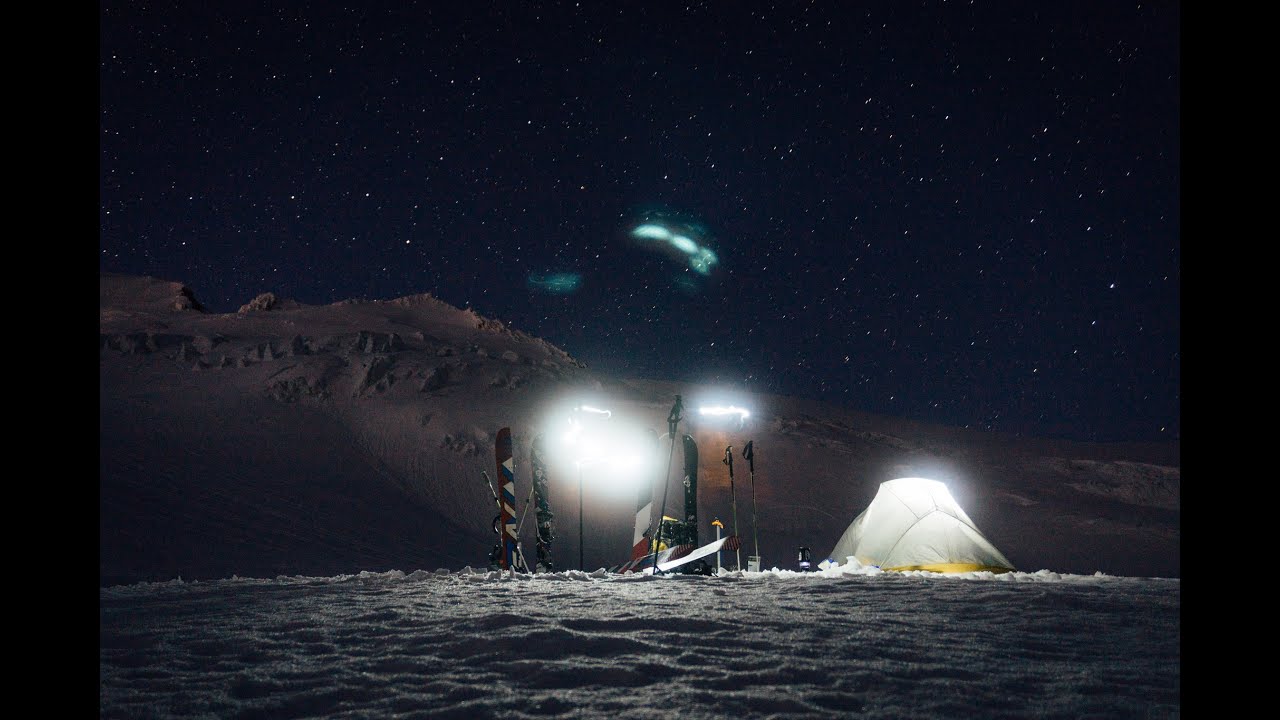 Splitboarding The Easton Glacier Route, Mount Baker - YouTube