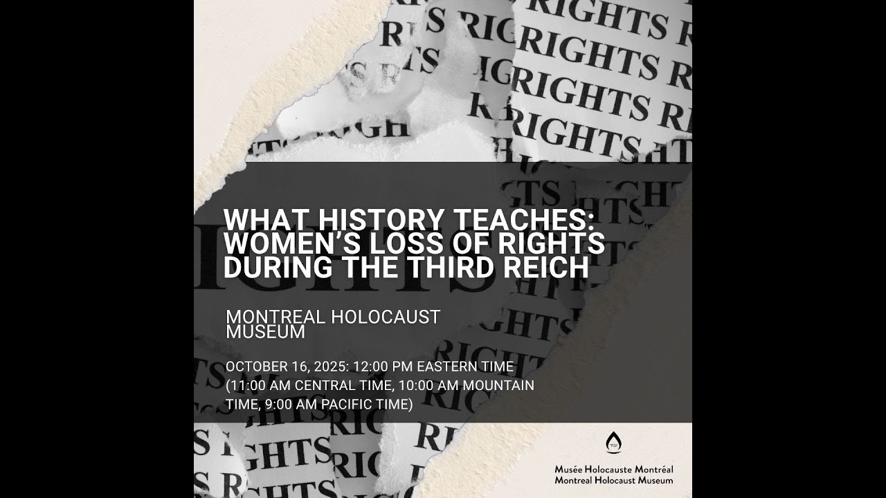 What History Teaches: Women’s Loss of Rights During the Third Reich ...