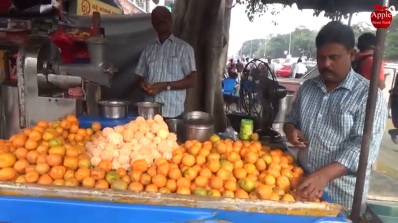 Delectable Orange juice recipe | bathai rasam | sweet lemon juice - YouTube