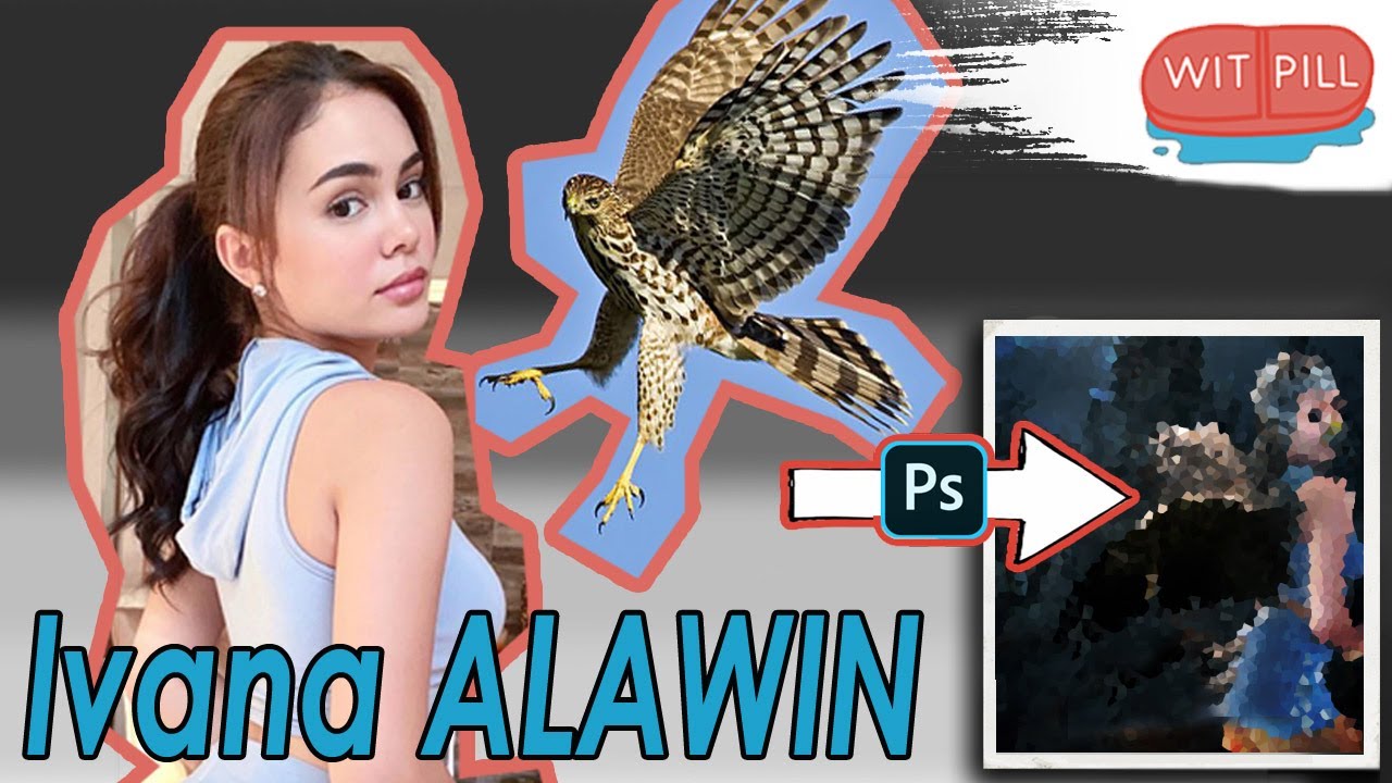 Ivana ALAWIN - Photoshop Timelapse - YouTube