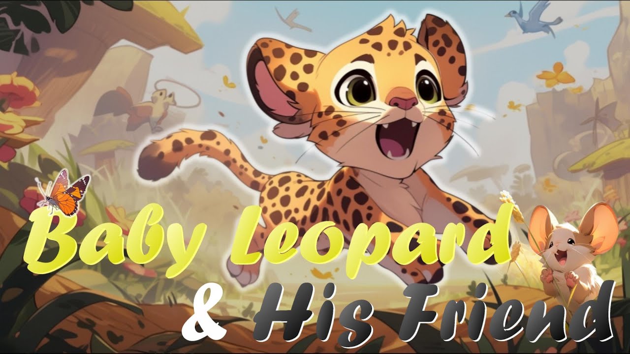 Bedtime Story: Baby Leopard and His Friends - YouTube
