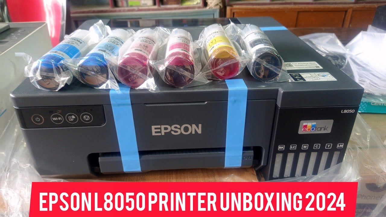 Epson L8050 Printer Unboxing 2024 | New PVC card Printer | Studio ...