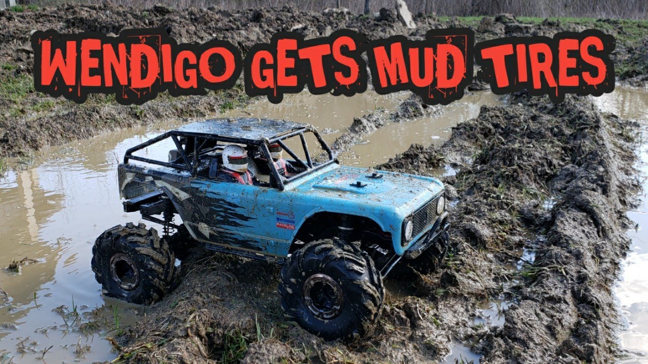 Redcat Wendigo gets hobby soul mud tires - YouTube