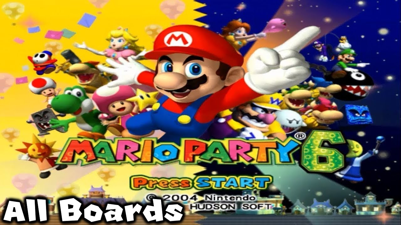 Mario Party 6 Full Game (All Boards) - YouTube