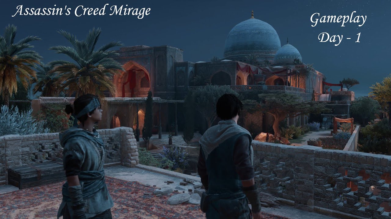 Assassin's Creed Mirage Gameplay Day-1 - YouTube
