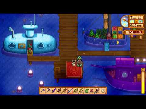 Stardew Valley [93]: The Longest Fishing Bar Possible
