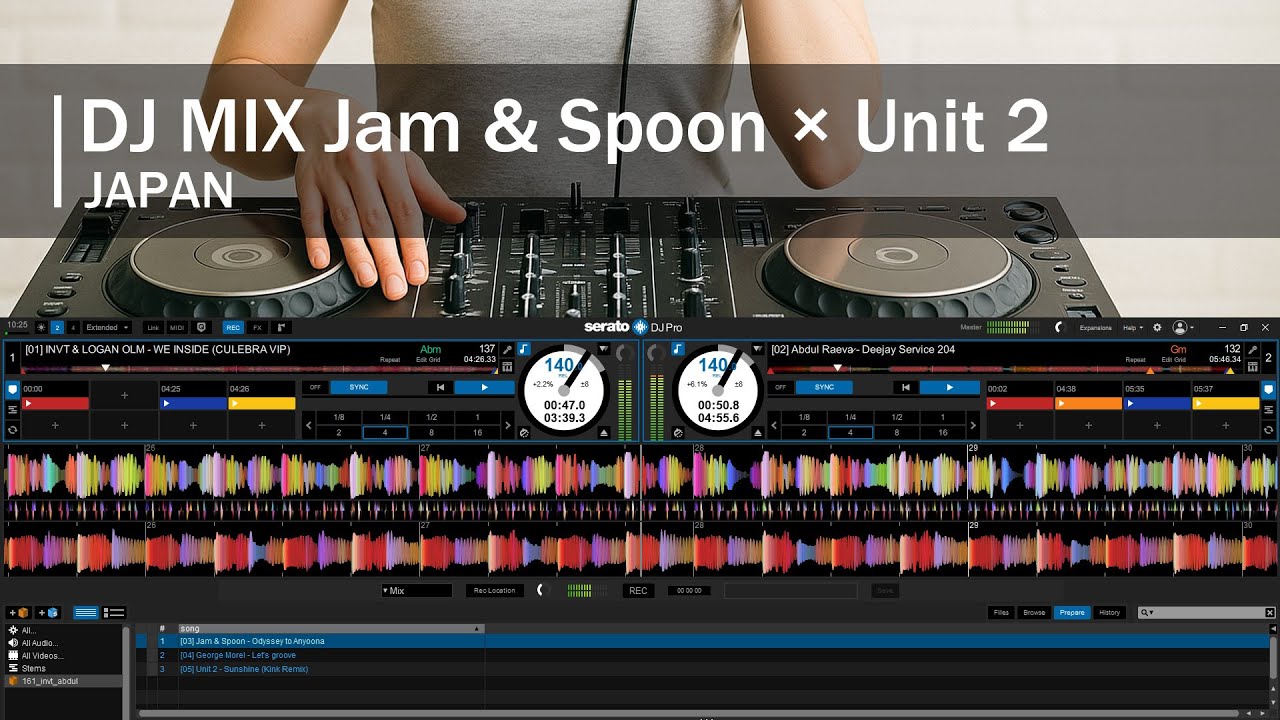 DJ MIX Jam & Spoon × Unit 2 - YouTube