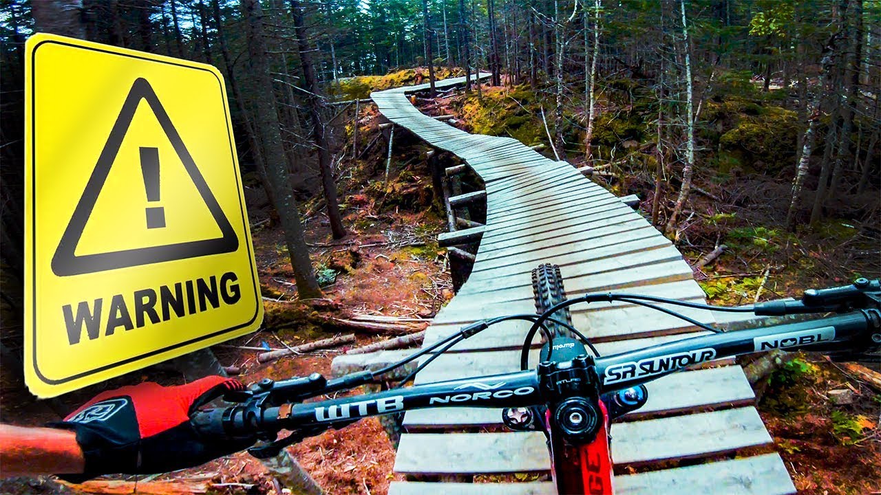 You Know It's GNARLY When There's a WARNING! - YouTube