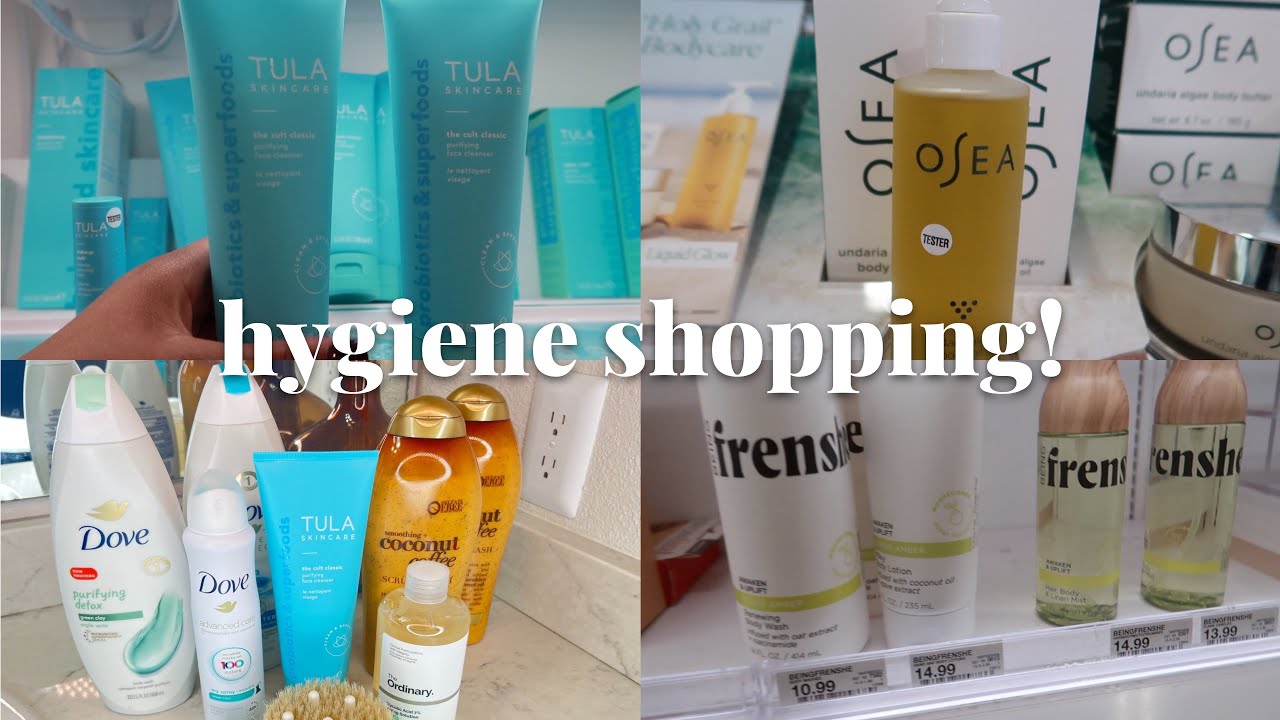 Hygiene Haul + Shop With Me | Hygiene Shopping Vlog 2022 - YouTube