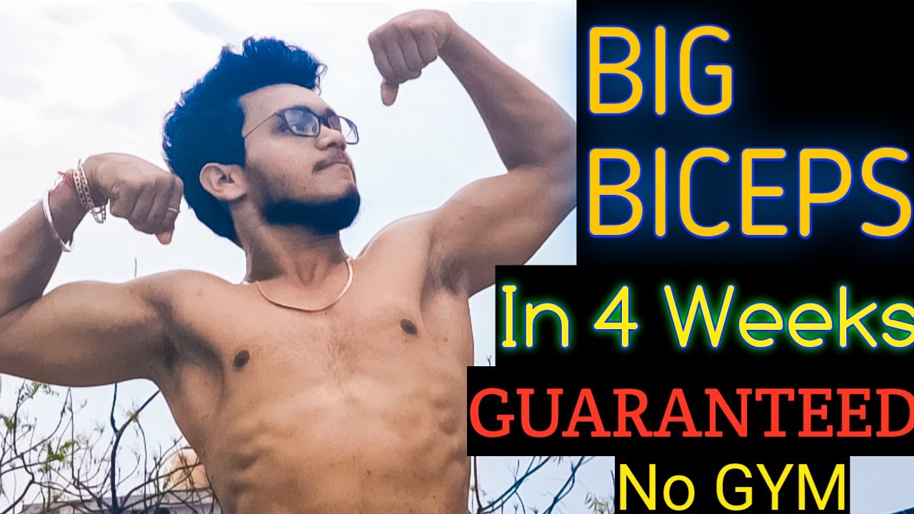 Big Biceps at home ( घर पे डोला कैसे बनाए) grow biceps in 4 Weeks - YouTube