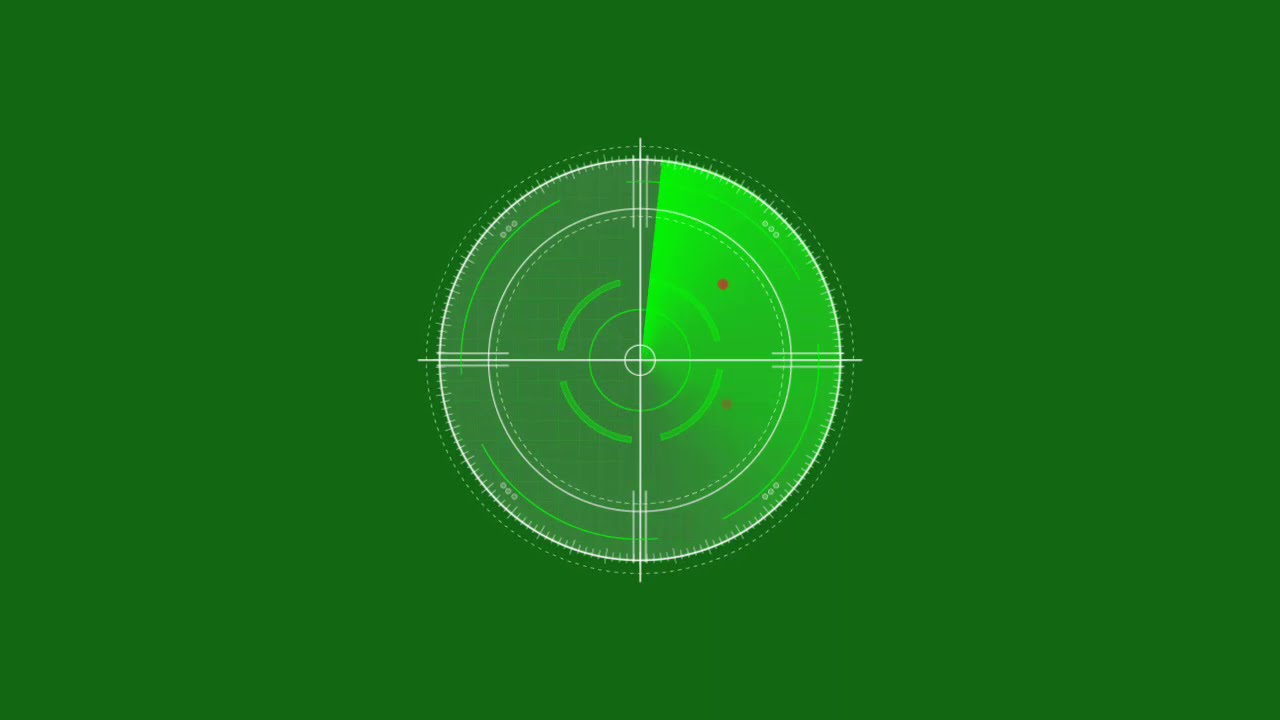 Radar Effect Green Screen - YouTube