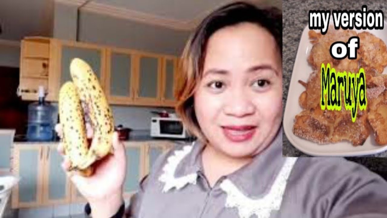 MURANG LUTUIN:MARUYA GAMIT ANG SAGING NA LACATAN HINDI SABA (BANANA ...