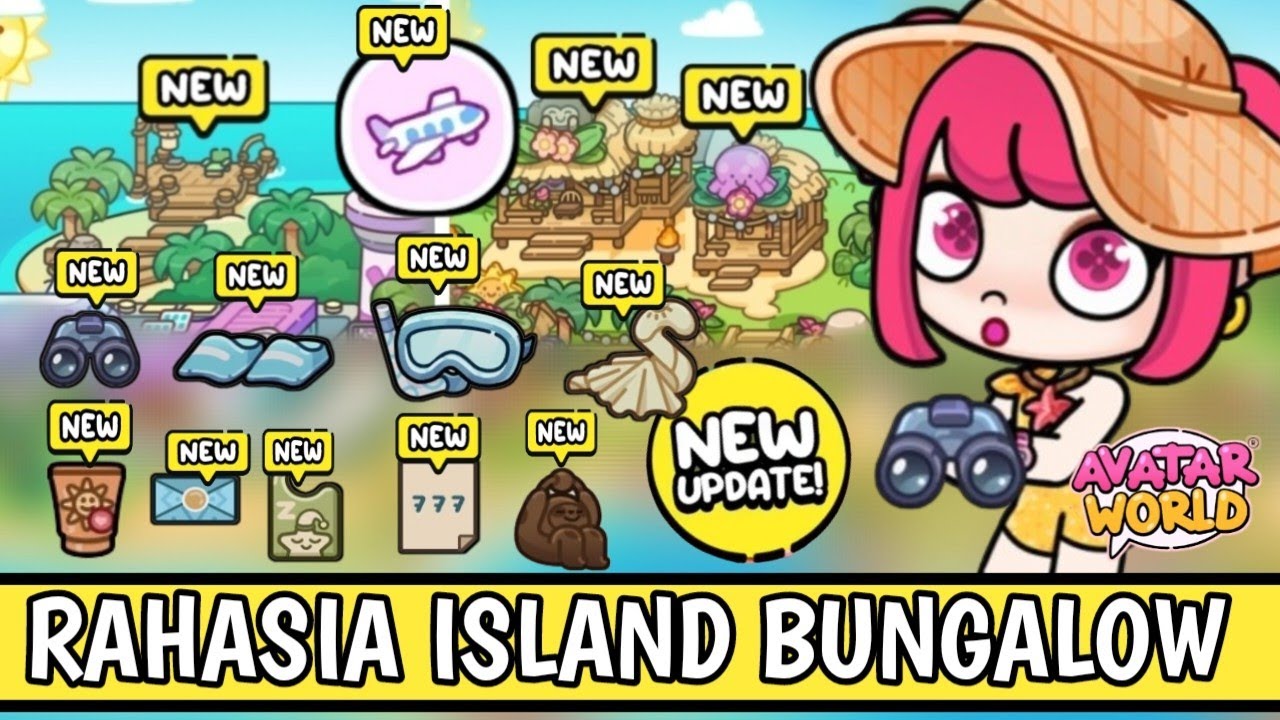 RAHASIA ISLAND BUNGALOW & PAKET KAPAL VIP DI AVATAR WORLD PAZU - YouTube