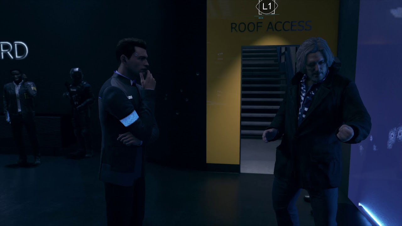 Detroit Become Human "Hank decides to try Connor coin moves" - YouTube