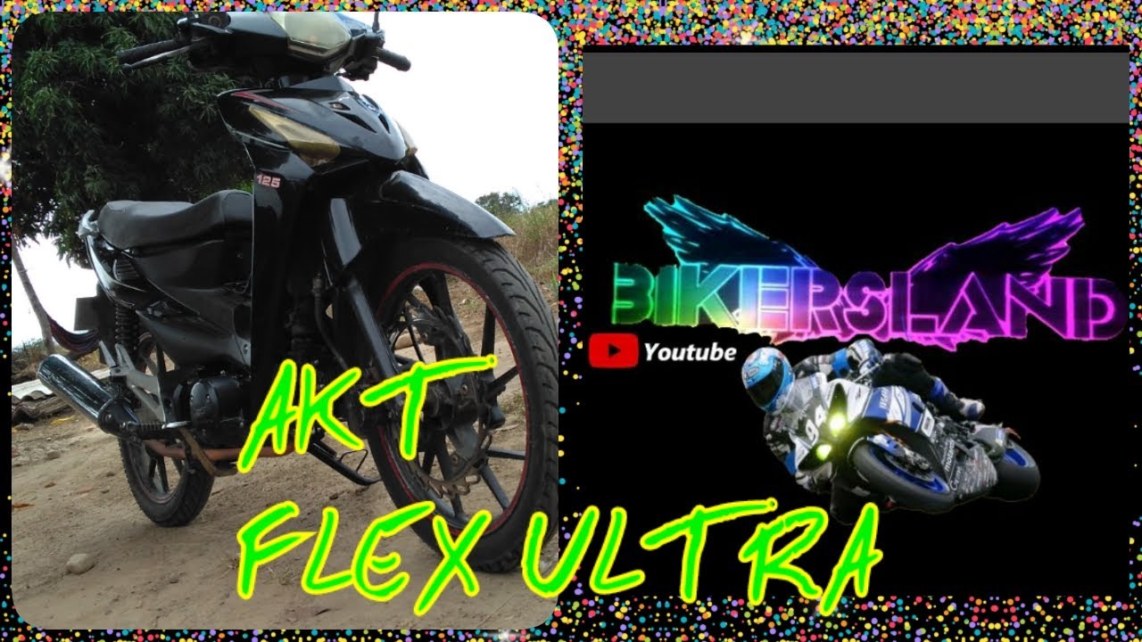 AKT FLEX ULTRA 125 c.c /bikeland - YouTube