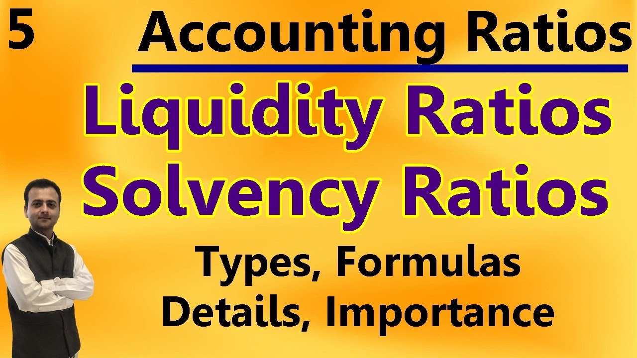Classification of Ratios | Liquidity Ratios & Solvency Ratios : Types ...