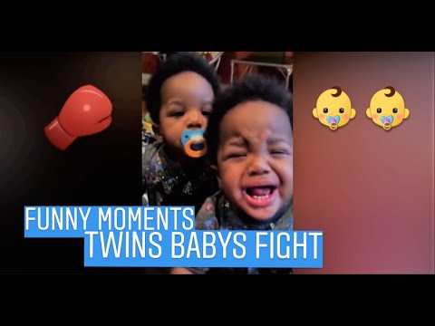 TWINS BABYS 👶👶 FIGHTING 👊 OVER PACIFIER 🍼 2020!!! NEVER STOP LAUGHING ...