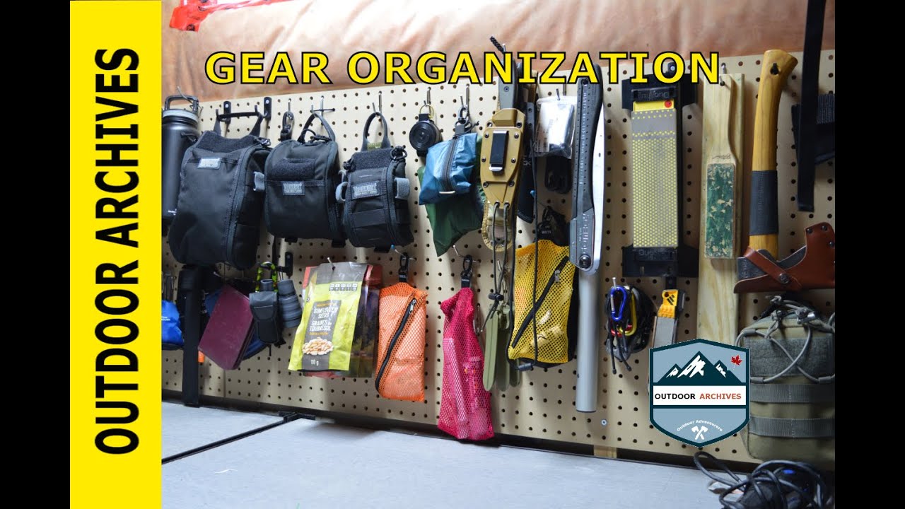 Gear Storage and organization - YouTube