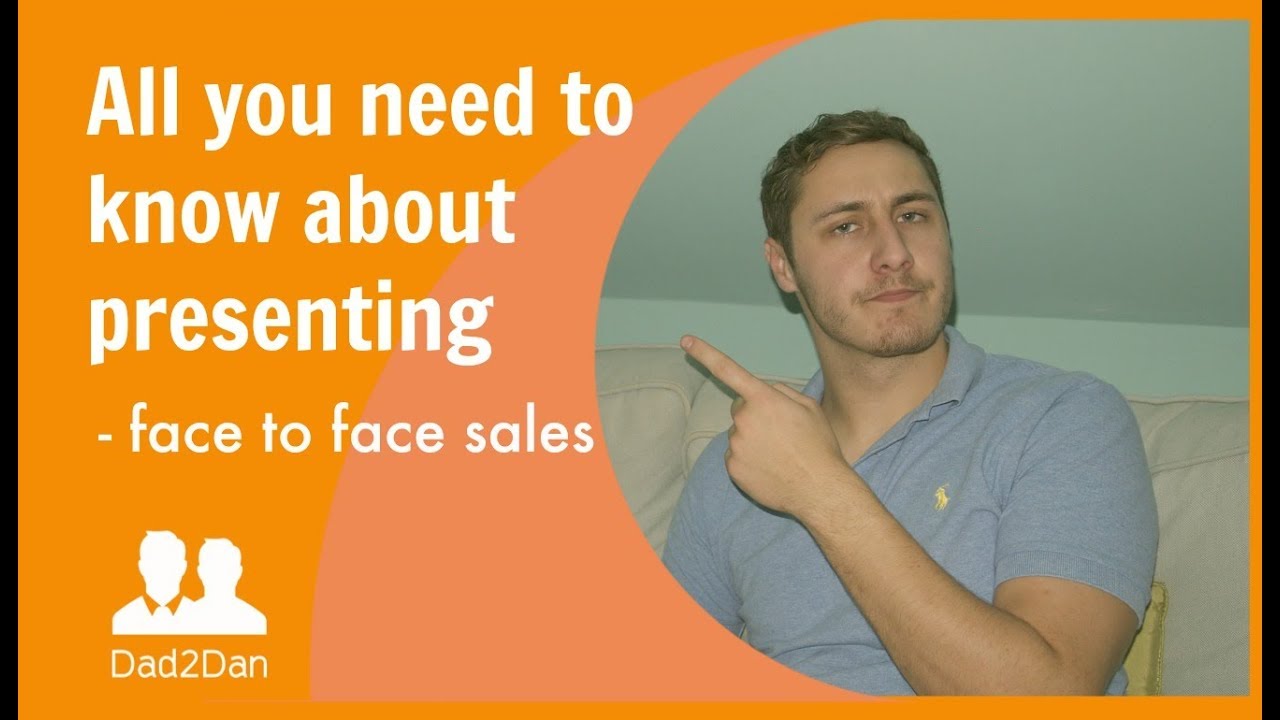 B2B sales presenting, face to face - the basics - YouTube