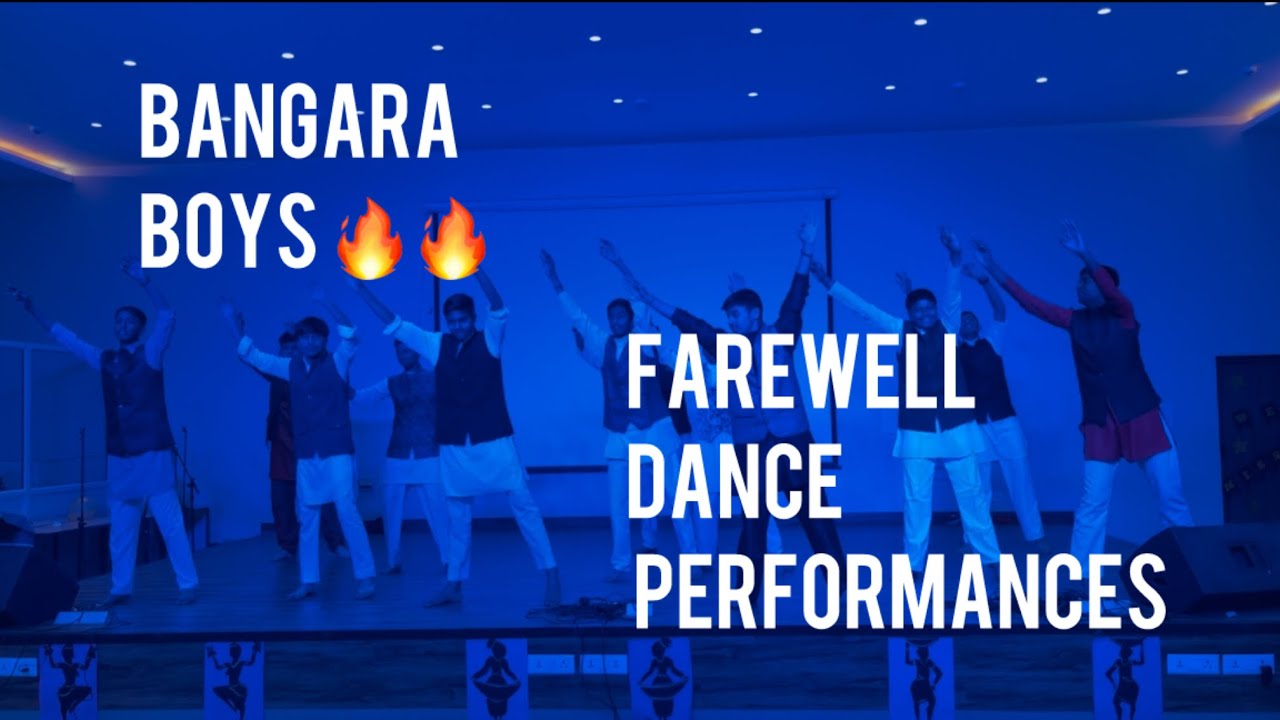 Farewell dance performance by boys - YouTube