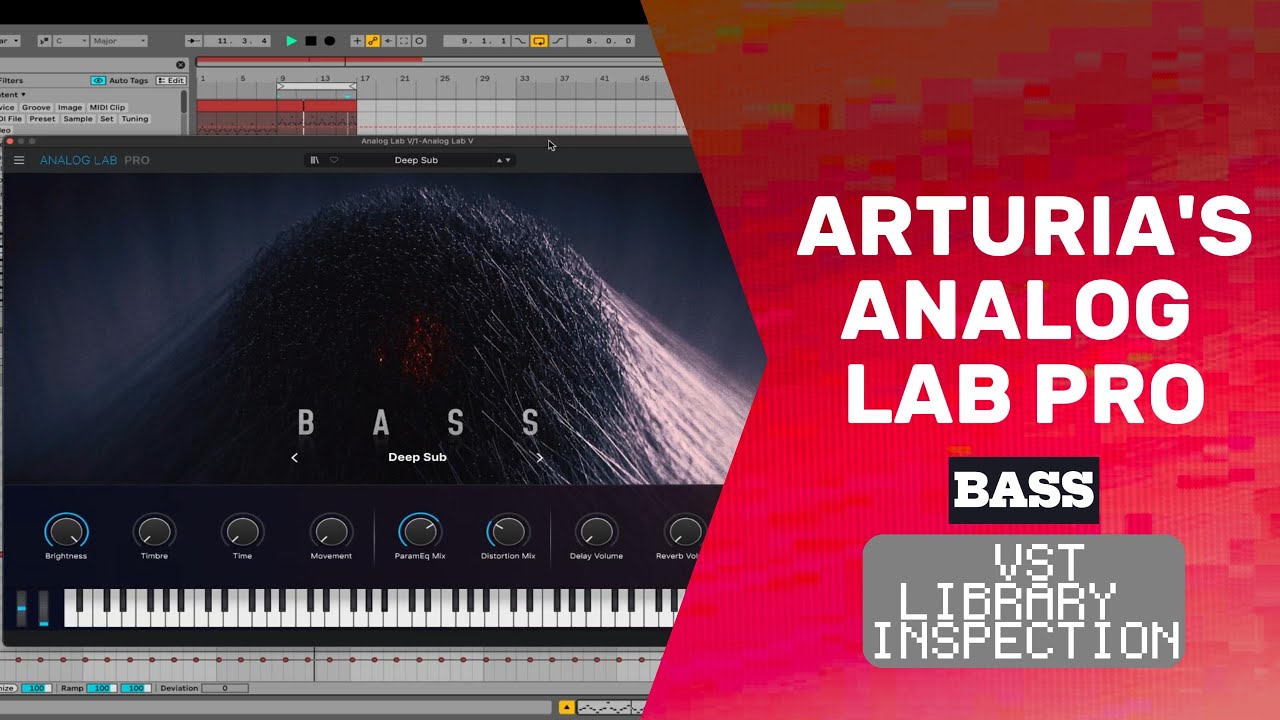 Arturia's Analog Lab Pro | Bass | VST Library Inspection - YouTube