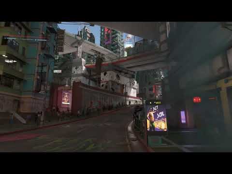 Cyberpunk 2077 Bad LOD swap 1