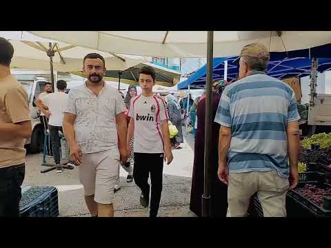İskilip pazarında gezinti