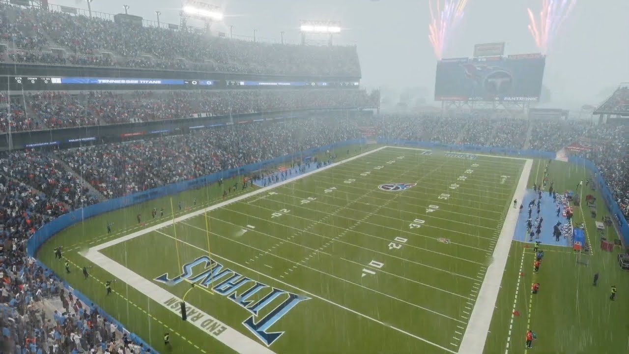 Madden NFL 24 RAINY DAY SIMULATION MAX Ultra Graphics Settings RTX4090 ...