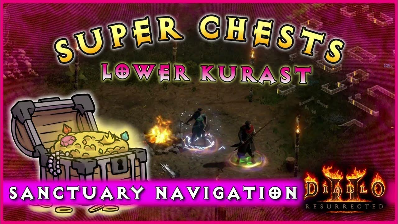 Lower Kurast Super Chest Farm - (D2R MF Location Breakdown) | Zeegers Stream Highlights - YouTube