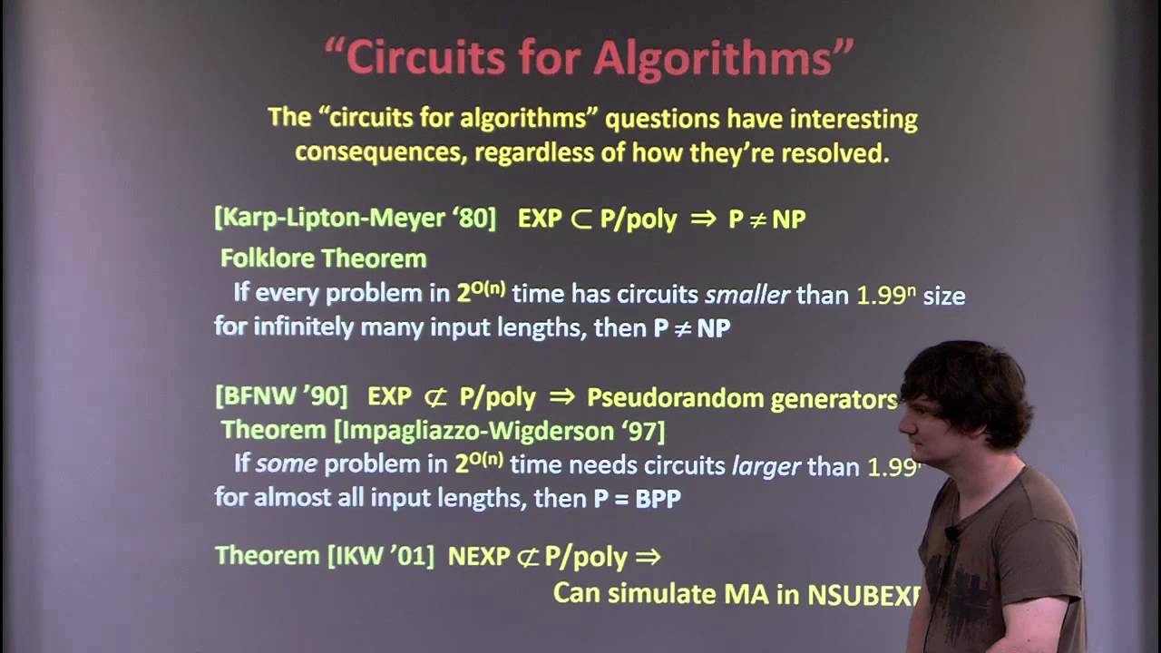 Circuit Complexity and Connections I - YouTube