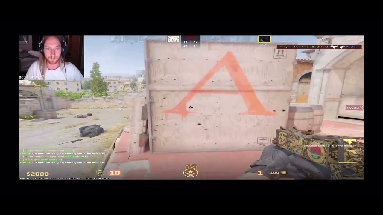 “1 bullet” (counter strike 2 clip) - YouTube