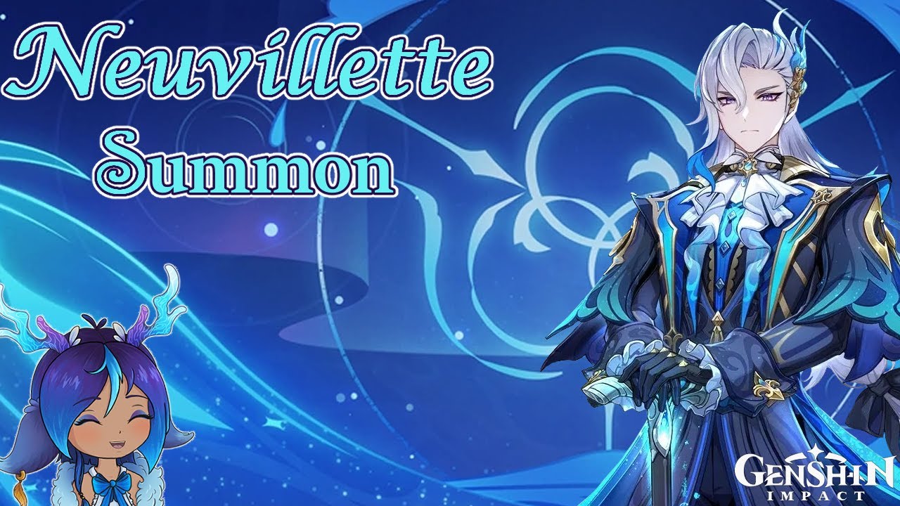 Summoning for Neuvillette | Genshin Impact - YouTube