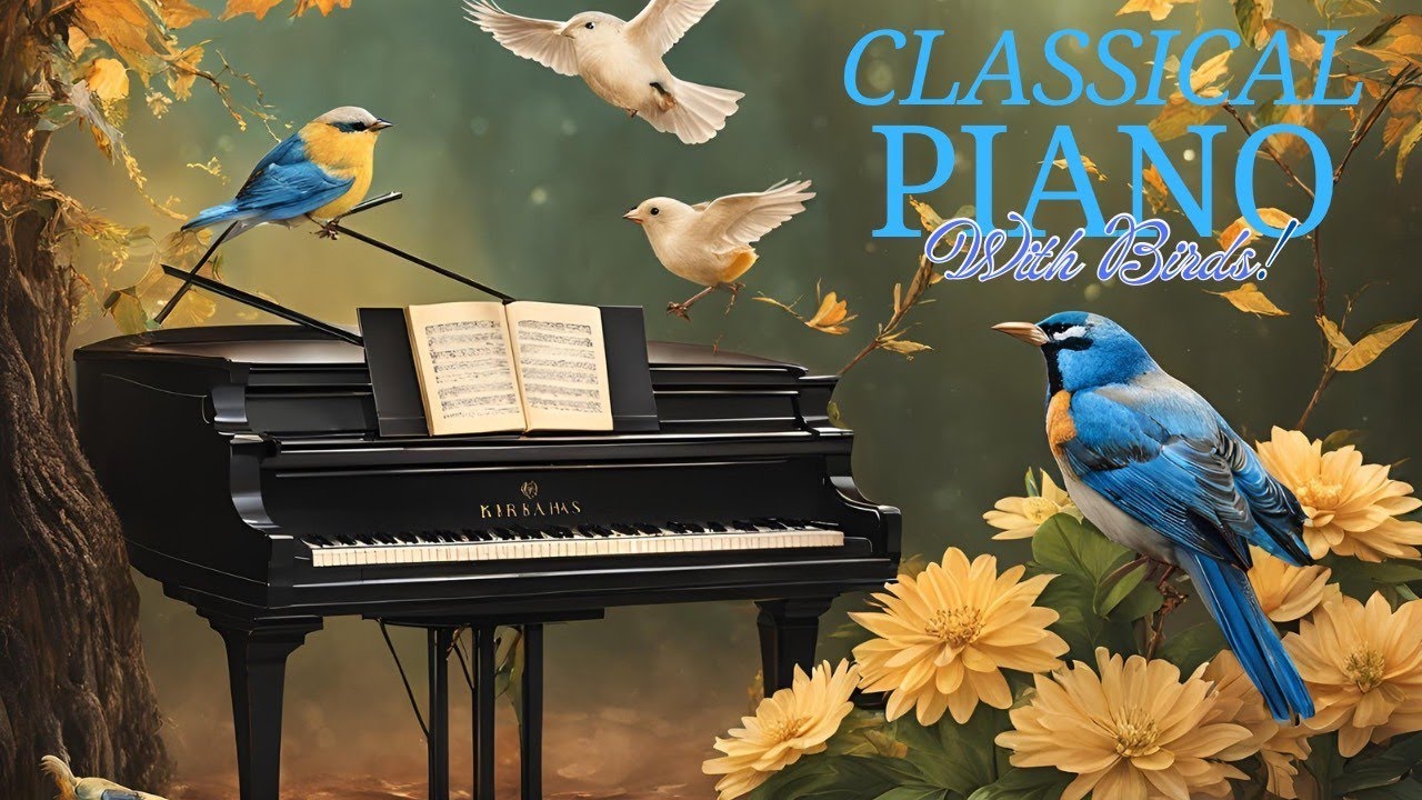 Classical Piano with Birds! Classical Piano with wild bird views from ...