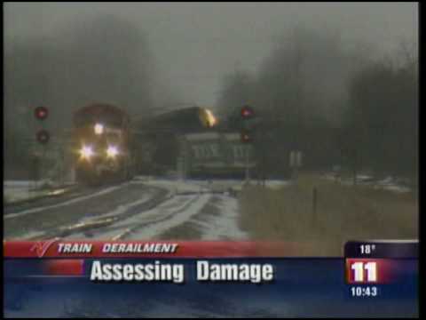 Valley News Live: BNSF Derailment near Page, North Dakota - YouTube