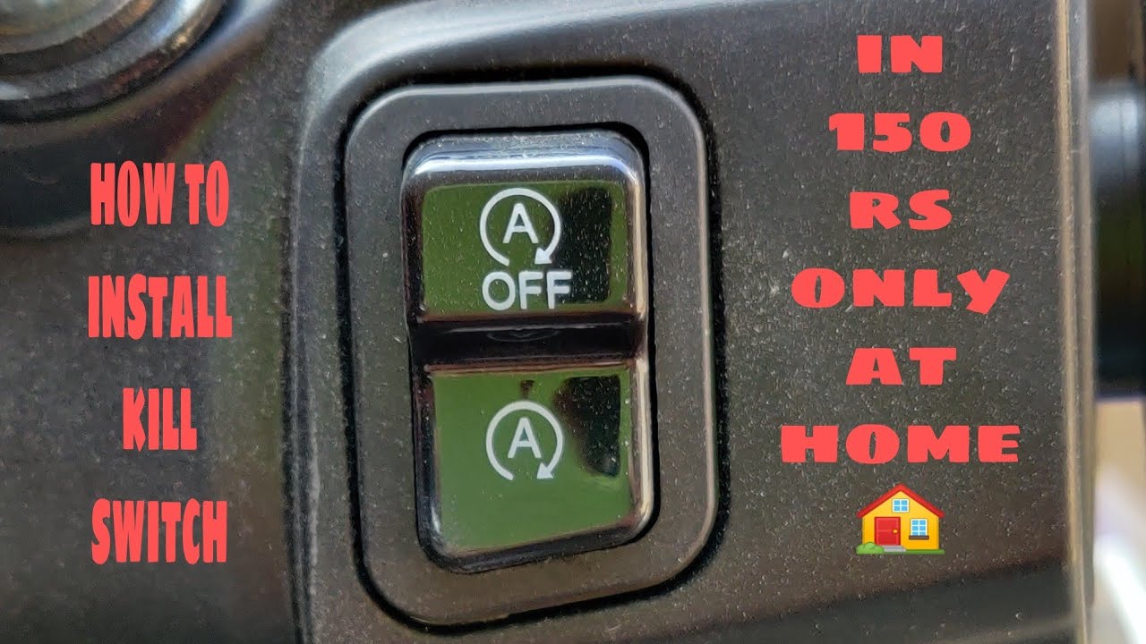 how to install kill switch in dio and all scooters||honda||dio#dio# ...