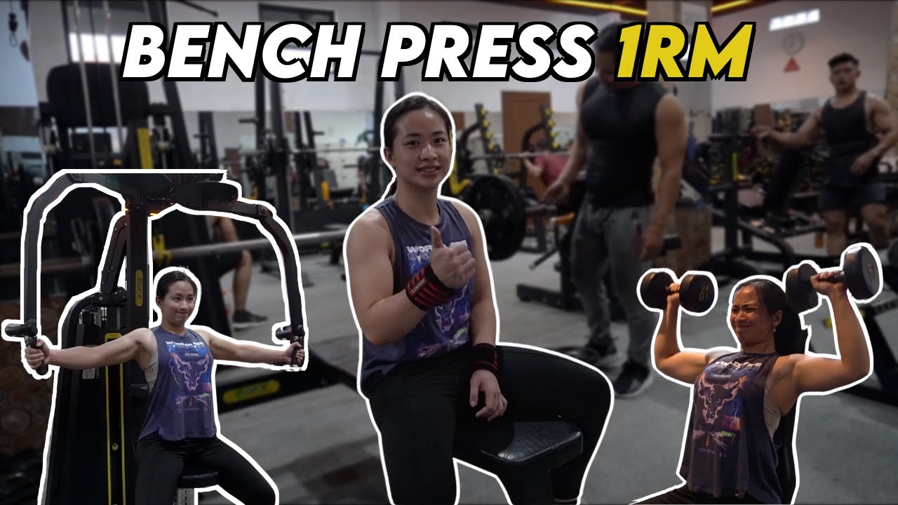 Coba BENCH PRESS 1RM & Push Day - YouTube