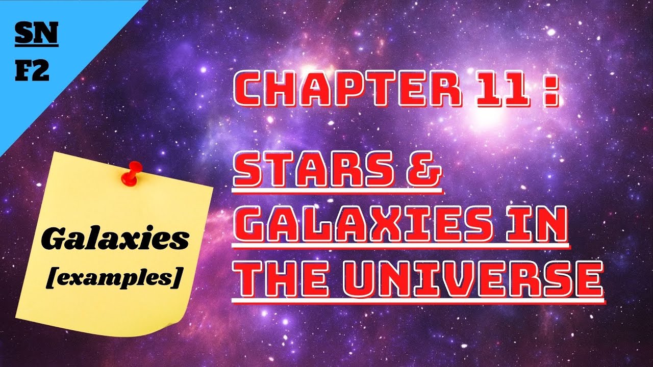 SCIENCE FORM2 || CHAPTER 11 || STARS & GALAXIES IN THE UNIVERSE ...
