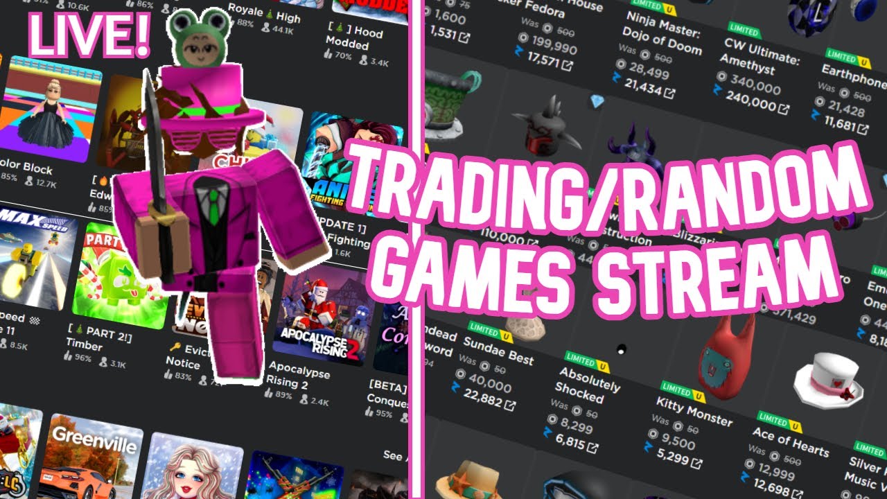 🔴LIVE! | Playing random games! | Roblox, Fortnite, and more!🔴 - YouTube