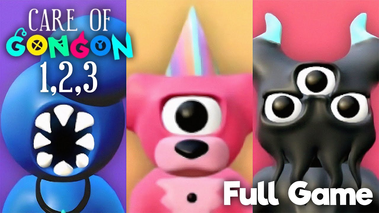 Care of Gongon 1,2,3 FULL Game Care of Gongon RP *ALL CHARACTERS* - YouTube