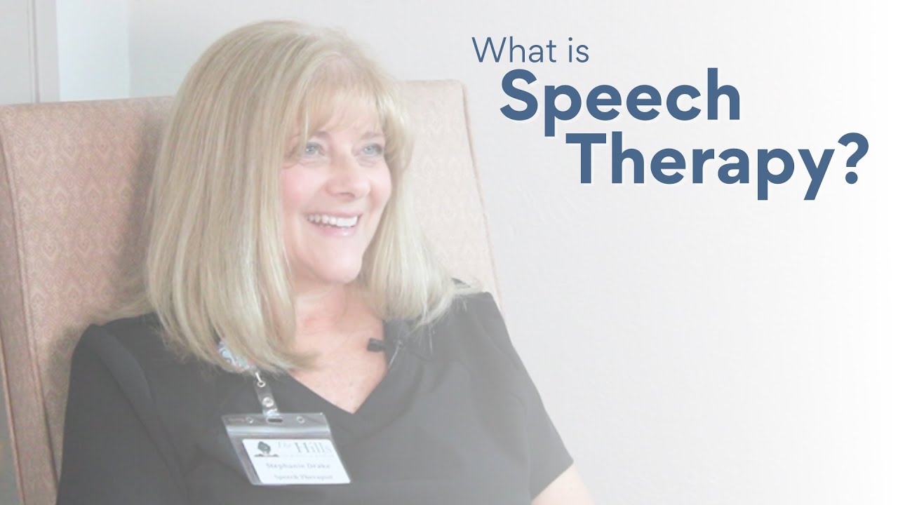 What is Speech Therapy? - YouTube