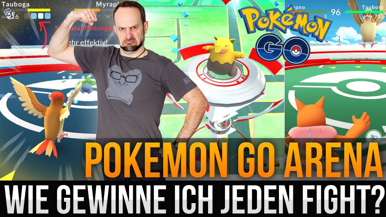 Pokemon Go Arena: Wie gewinne ich jeden Fight? - YouTube