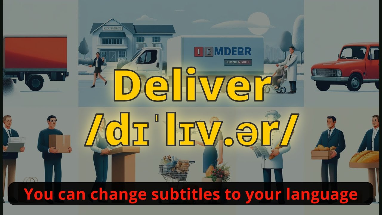 Deliver meaning with 5 examples - YouTube