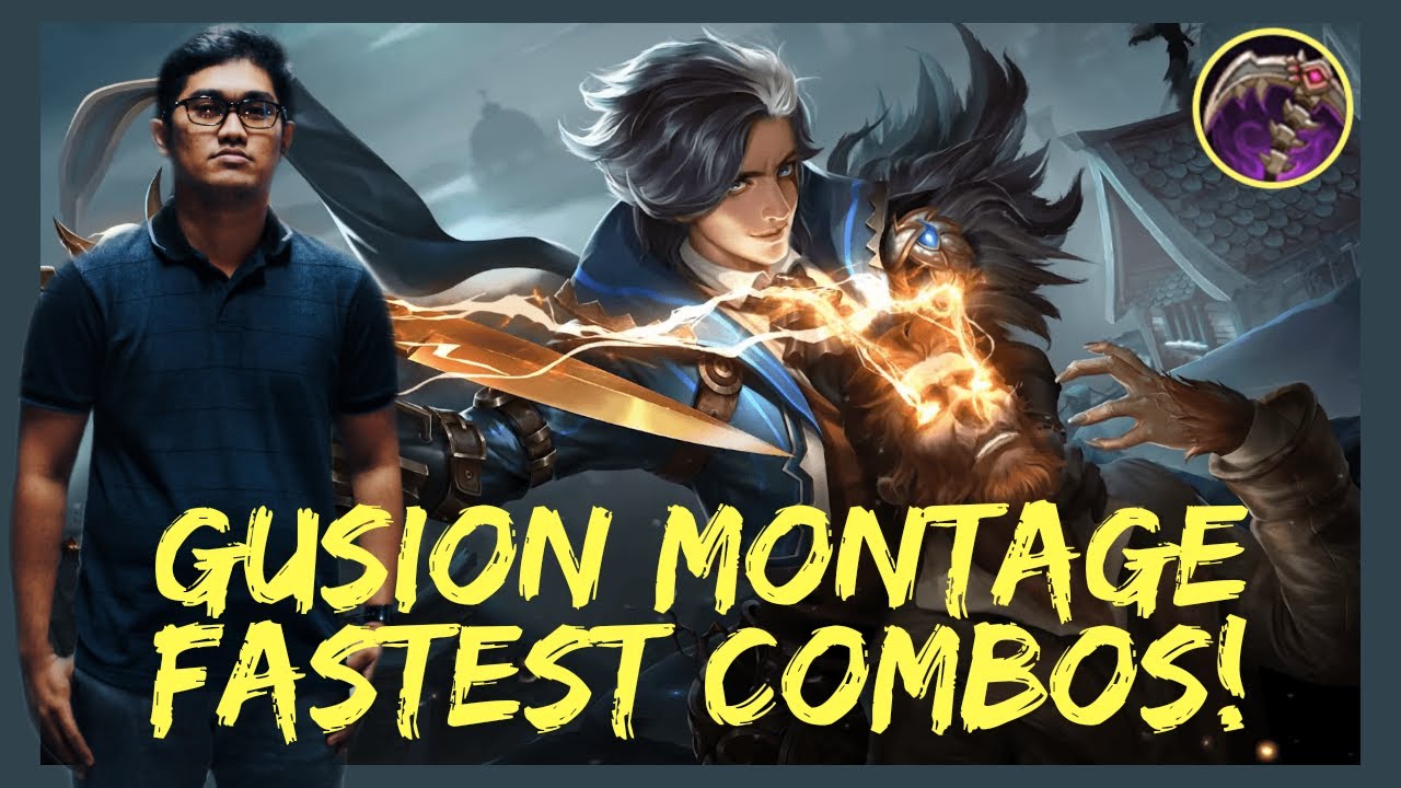 THE FASTEST HAND COMBOS SKILLS GUSION MONTAGE | GUIDE TO MASTER GUSION ...
