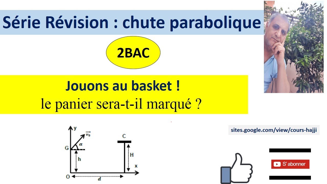 série de révision : chute parabolique - YouTube