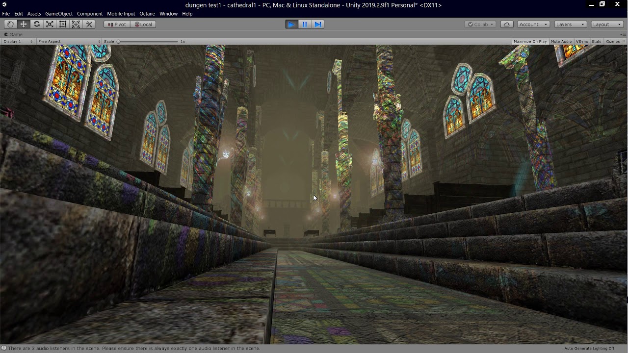 creating cool stained glass in unity 2019 standard 3d! - YouTube
