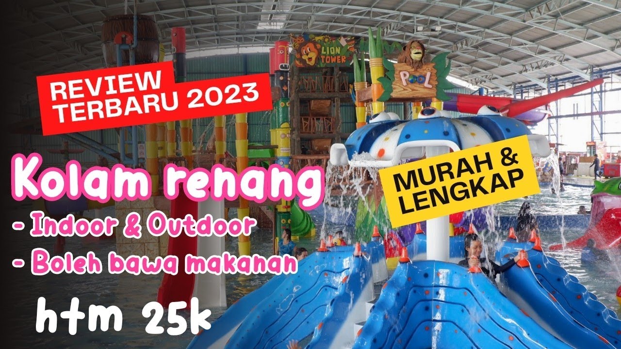 Funpark kolam renang THB bekasi | REVIEW TERBARU 2023 - YouTube