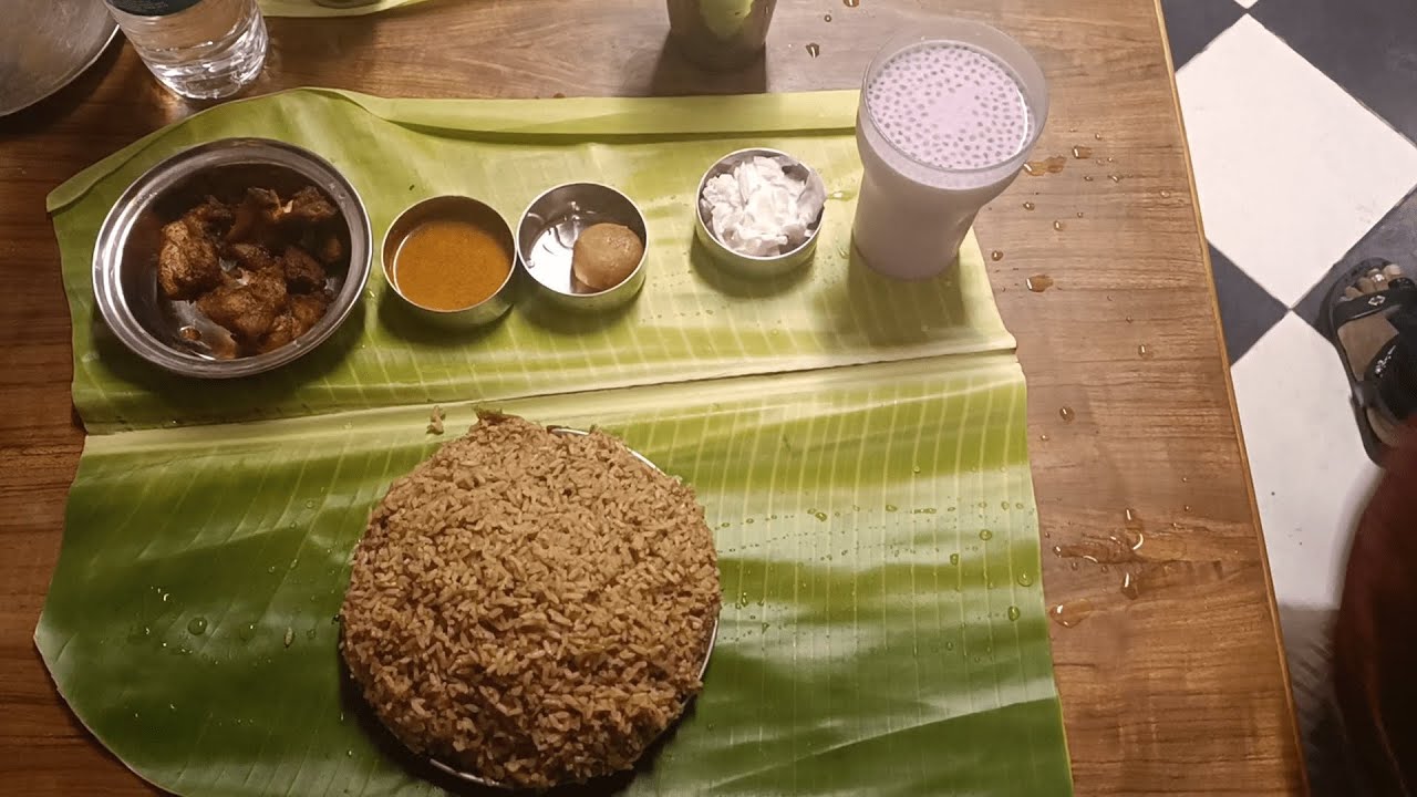 Unlimited Biriyani Virundhu In Cholan Mess,Chennai - YouTube