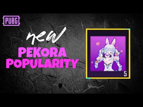 NEW PEKORA POPULARITY IN PUBG MOBILE | HOW TO GET PEKORA SPACE GIFT IN ...